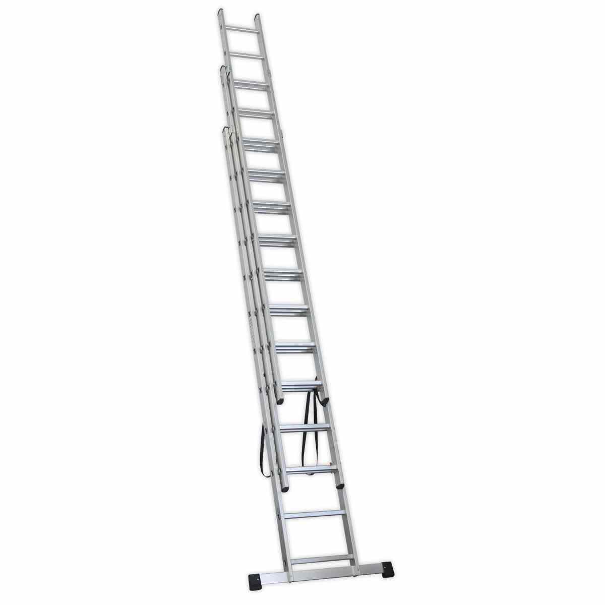 Aluminium Professional Folding Step Ladder 3-Step 150kg Capacity ...